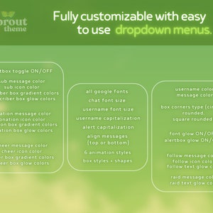 Sprout Chat Widget | Customizable Colors, Cute Chat, Nature | Chat Box ...