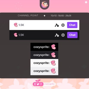 Macaroons Channel Point Emote Streaming Cake Pastry Candy - Etsy