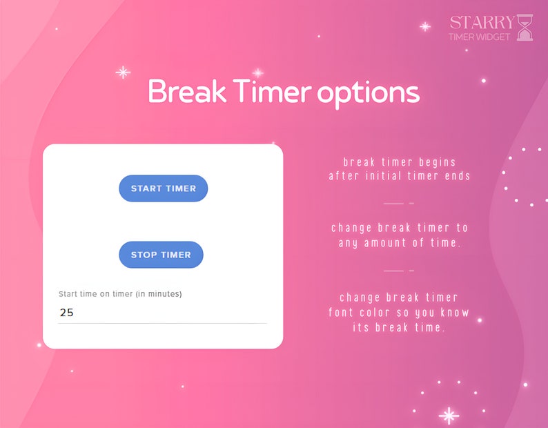 Pomodoro Timer Widget Customizable Colors, Cute Chat, Elegant Theme ... Pomodoro Timer Widget Customizable Colors, Cute Chat, Elegant Theme ...
