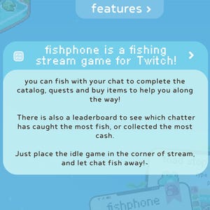 Stream Fishing Game Fishphone Catch Fish With Chat! - Etsy