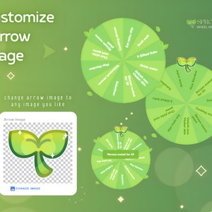 Wheel Spin Widget | Roulette Spin | Customizable Colors, Subathon ...