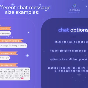 Stardew Chat Widget | Customizable Colors, Cute Chat, Pastel | Colorful ...