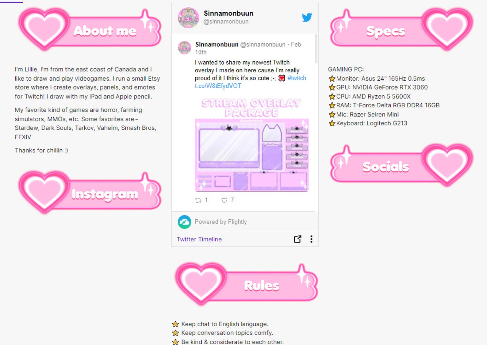 40 Neon Heart Panels Cute Pink Simple Kawaii - Etsy