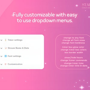 Pomodoro Timer Widget | Customizable Colors, Cute Chat, Elegant Theme ...