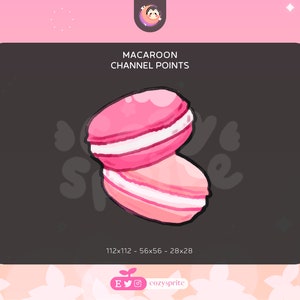 Macaroons Channel Point Emote Streaming Cake Pastry Candy - Etsy
