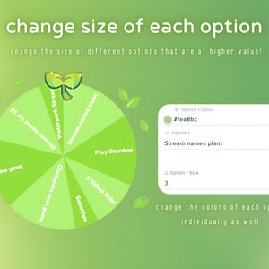 Wheel Spin Widget | Roulette Spin | Customizable Colors, Subathon ...