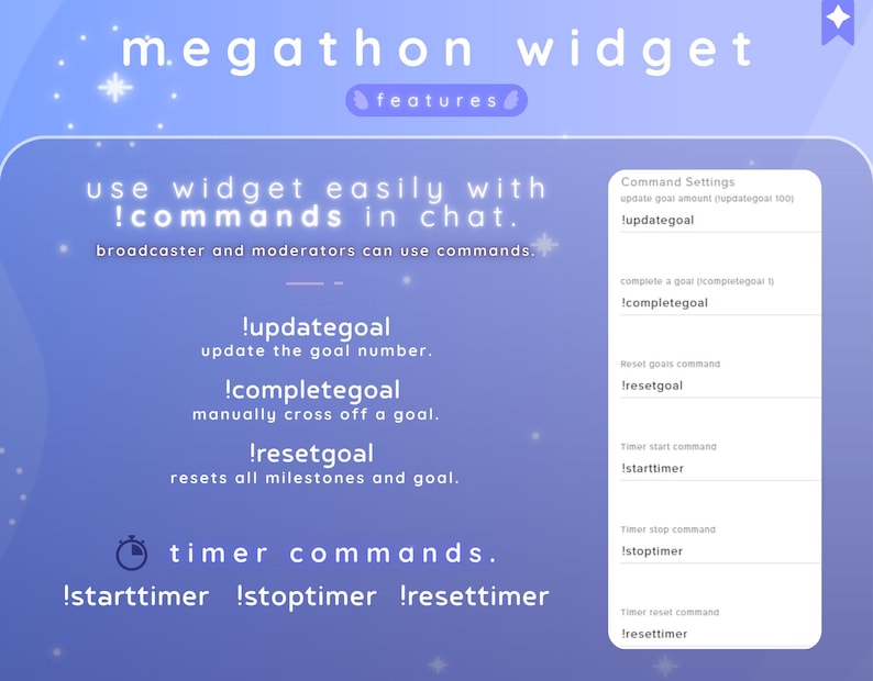 Megathon Goal Timer Widget | Timer, Subathon, Megathon | Alerts for ...