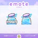 HYDRATE Emote Drink Water Emotes for Streaming Cute - Etsy Canada