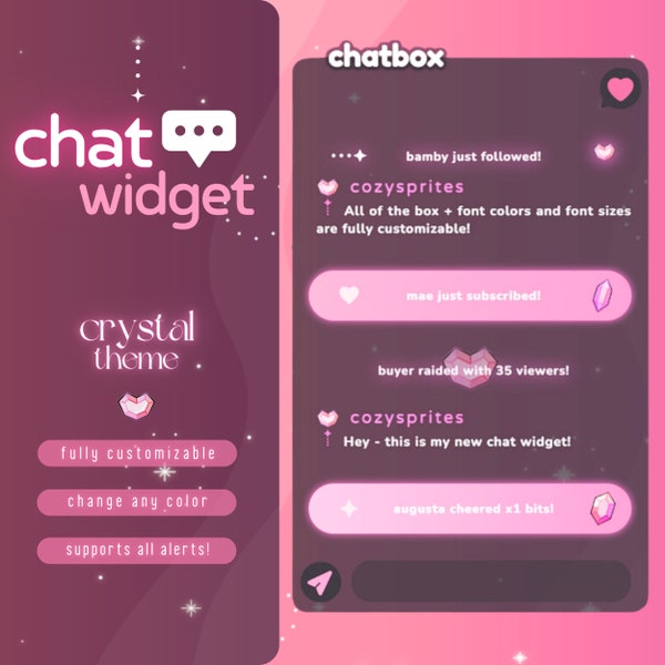 Twitch Chat Css - Etsy