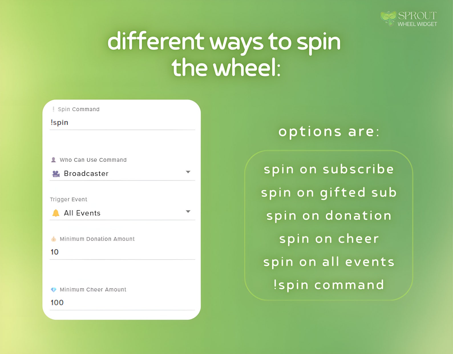Wheel Spin Widget | Roulette Spin | Customizable Colors, Subathon ...