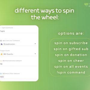 Wheel Spin Widget | Roulette Spin | Customizable Colors, Subathon ...