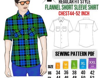Womens Slim Fit Shirt Sewing Pattern Size size (Download Now) - Etsy