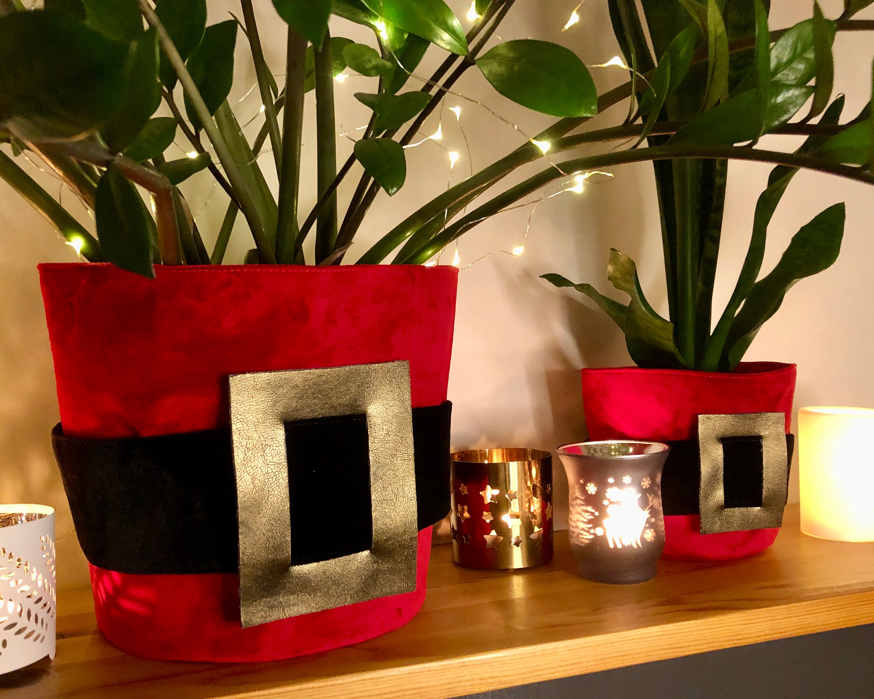 Patron de couture PDF, Cache-Pot en tissu, DIY, Noël - Etsy Canada