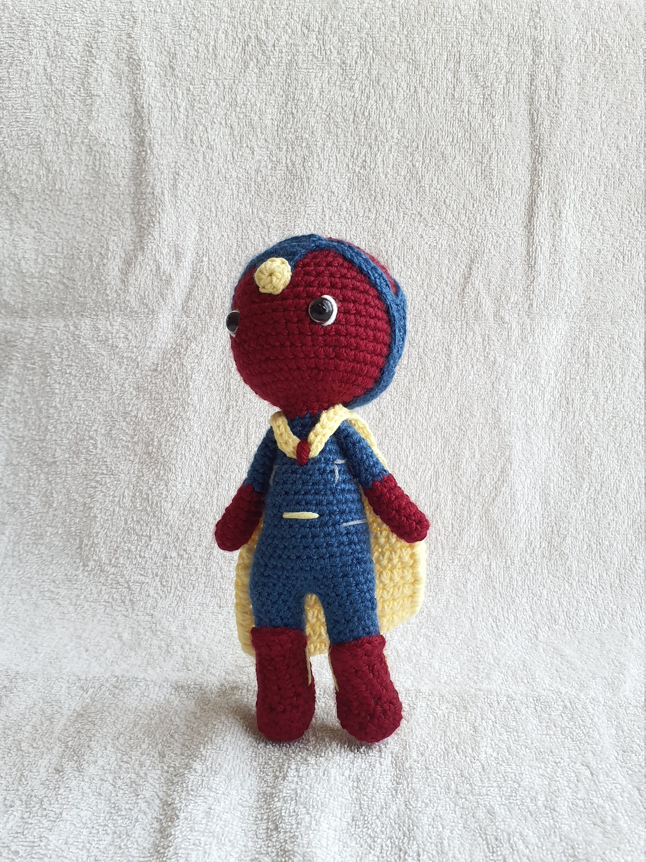 Crochet Vision Vision Marvel Amigurumi Vision Handmade - Etsy