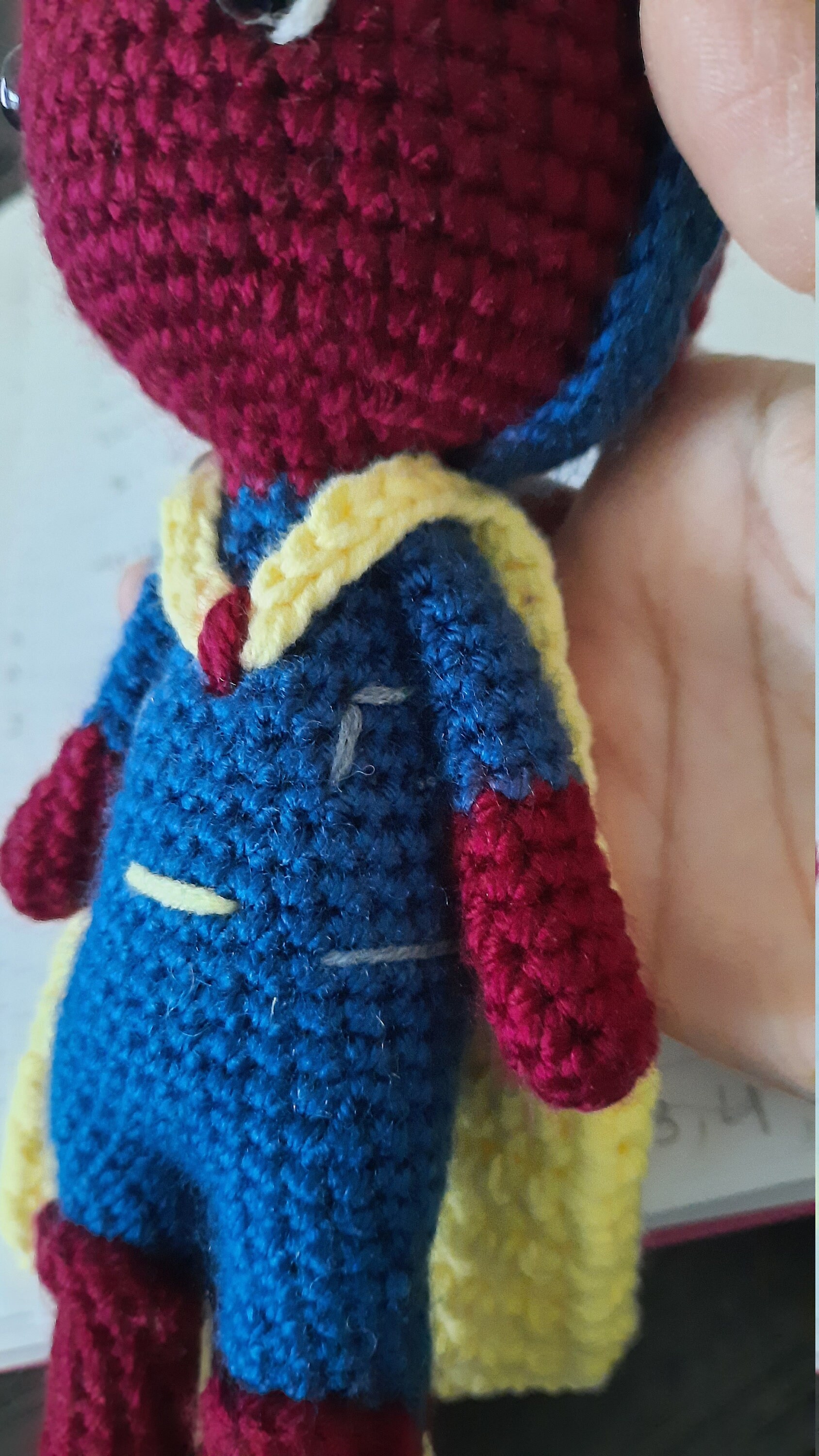 Crochet Vision Vision Marvel Amigurumi Vision Handmade - Etsy