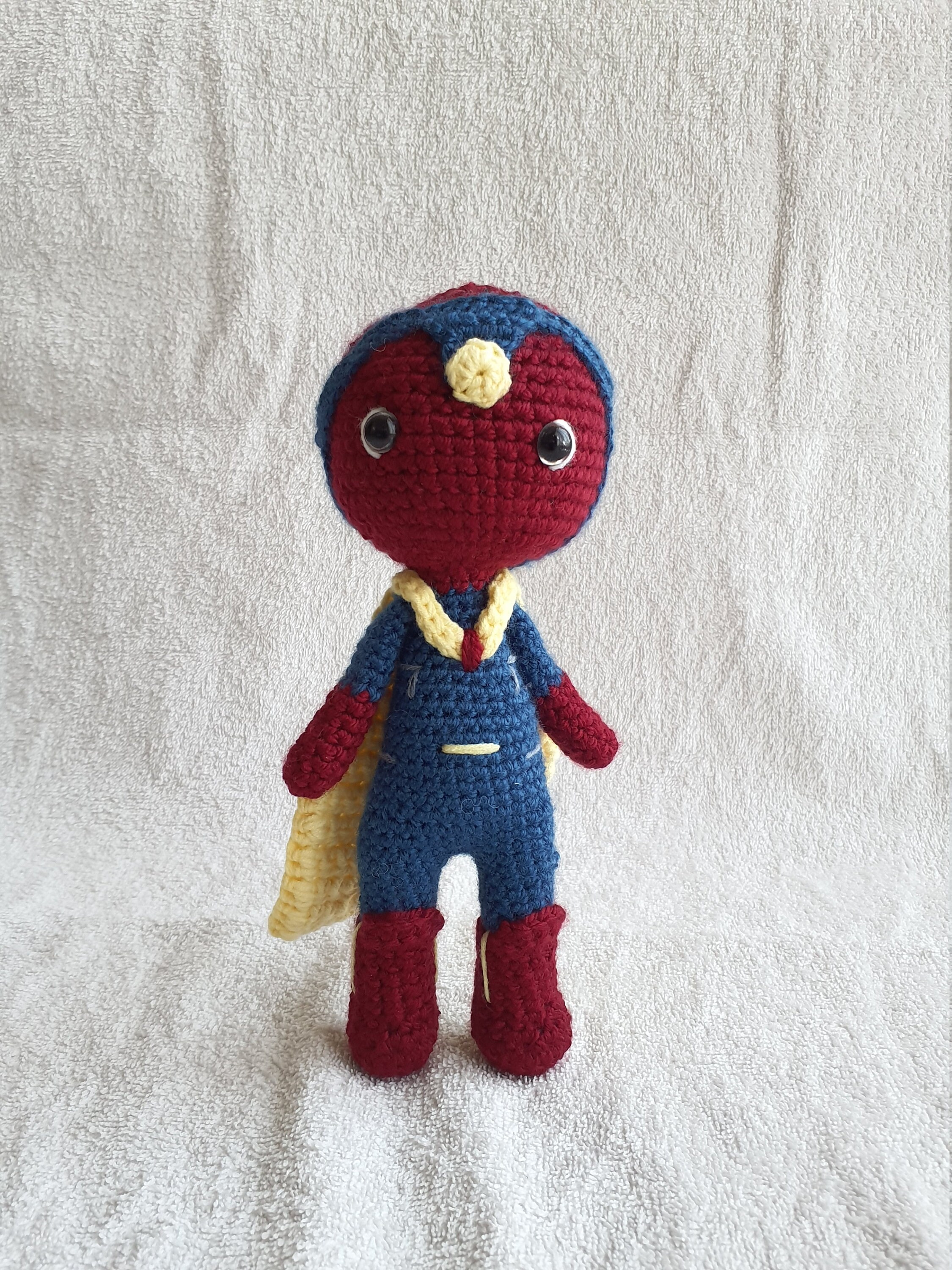 Crochet Vision Vision Marvel Amigurumi Vision Handmade - Etsy