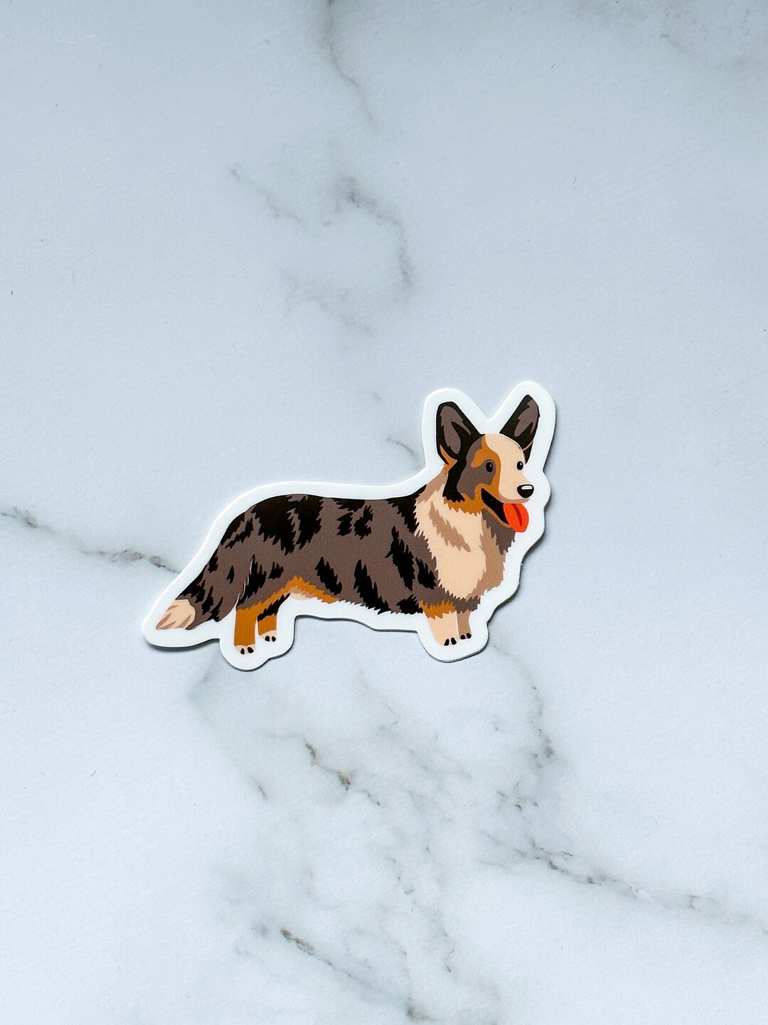 Cardigan Welsh Corgi Sticker Corgi Owner Gift Corgi Illustration Corgi ...