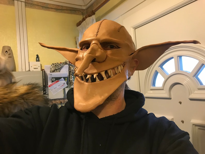 Goblin Leather Mask PATTERN - Etsy
