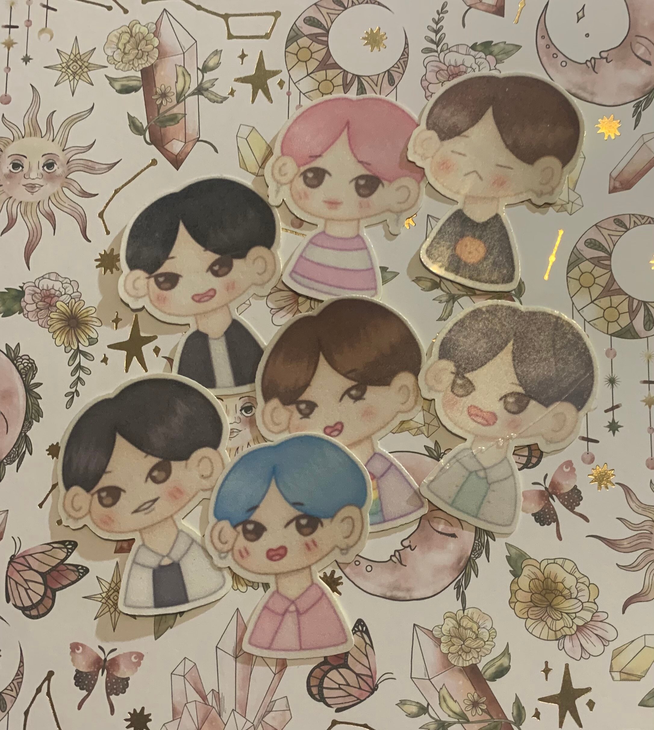 BTS J-hope Chibi Sticker J-hope Chibi Sticker Hoseok Jung | Etsy UK