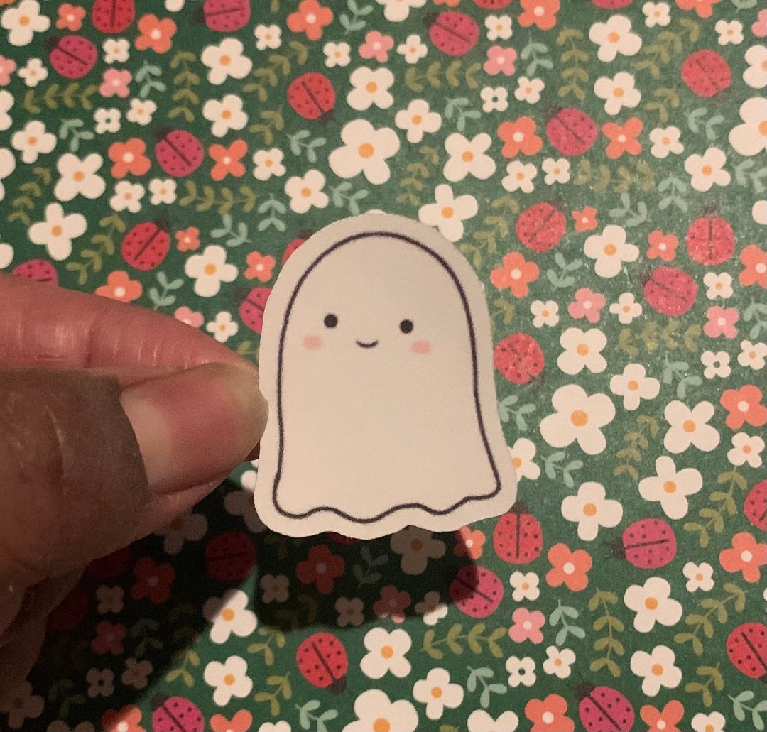 Ghostly Boi Vinyl Sticker Sticker Cute Stickers Stickers - Etsy