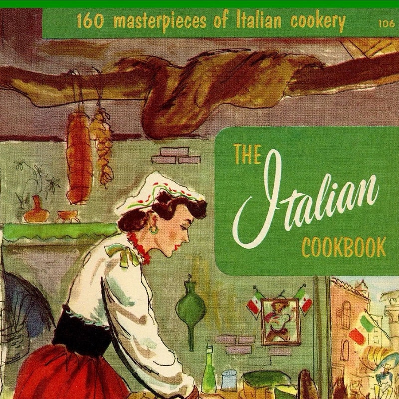 Vintage Cookbook Italy - Etsy