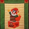 Old St Nick Quilt Wallhanging Design Quilt Pattern Instant Download PDF ...