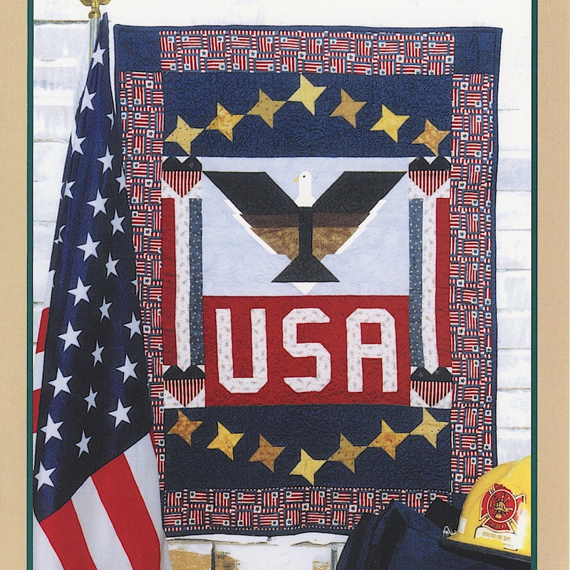 Patriotic Quilt Pattern - Etsy