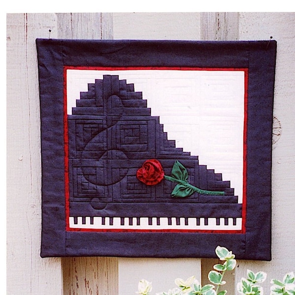 Music Theme Quilt Pattern - Etsy