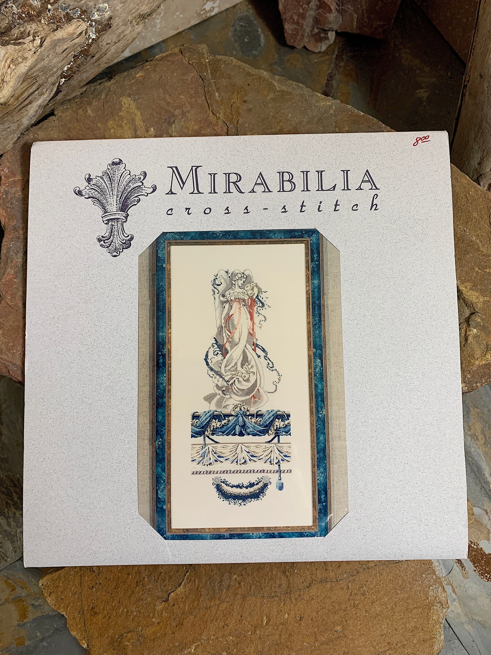 1995 Mirabilia Designs Stone Roses Cross-stitch Pattern Cross - Etsy