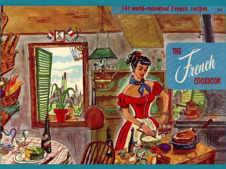 1954 the French Cook Book Culinary Arts Institute Instant Digital ...