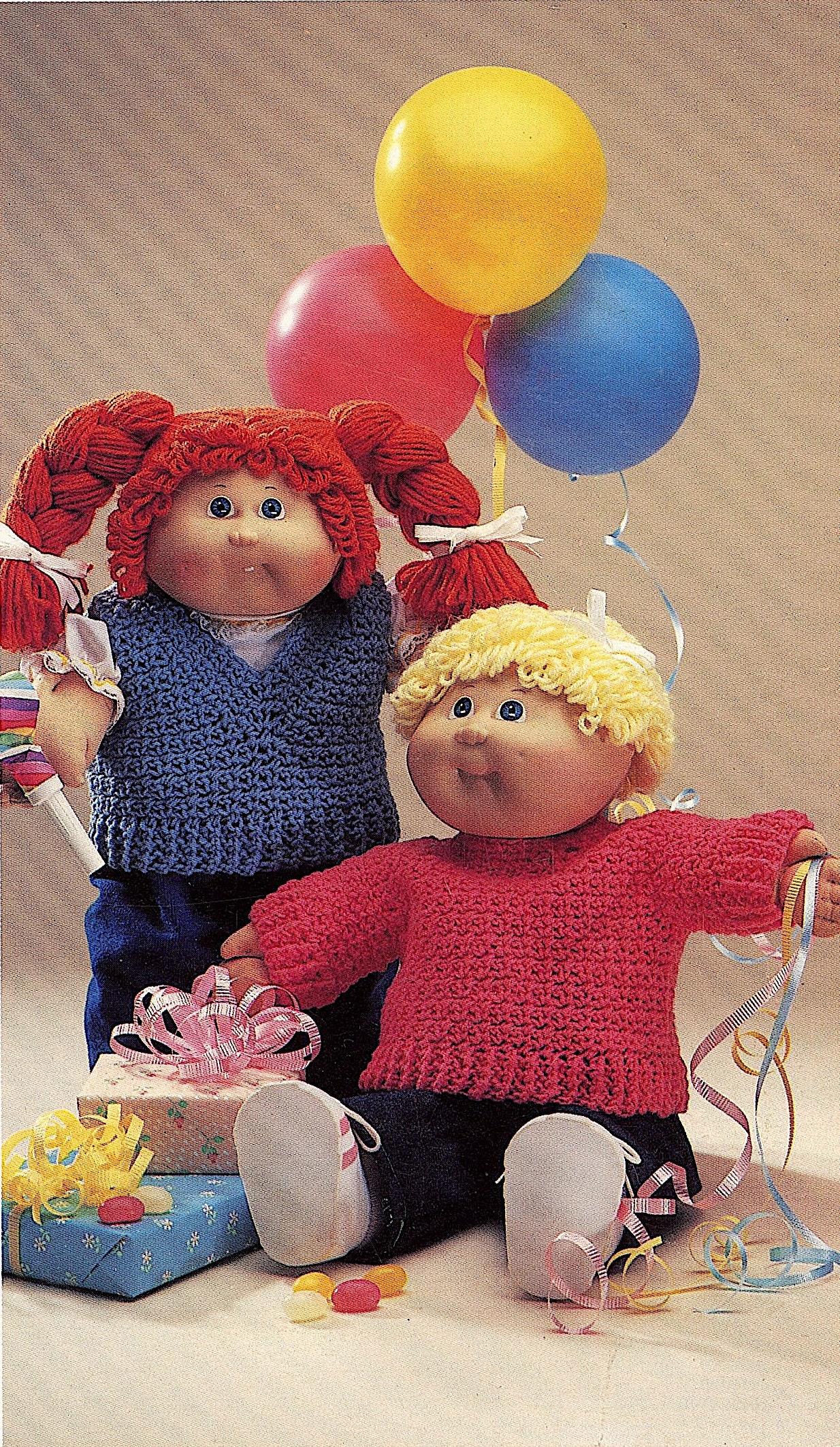 1985 16 Soft Sculpture Dolls Clothes to Crochet Cabbage Patch Kids ...