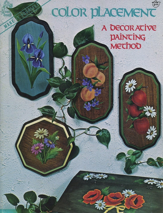 1975 Color Placement Painting DIY 1970s Decor Instant Download | Etsy