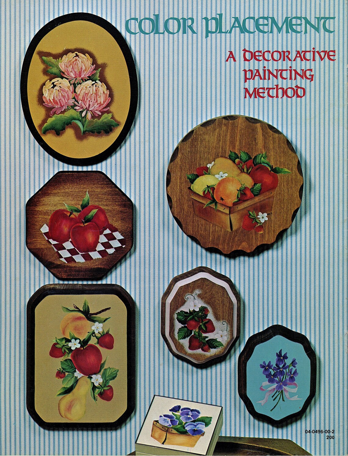 1975 Color Placement Painting DIY 1970s Decor Instant Download - Etsy