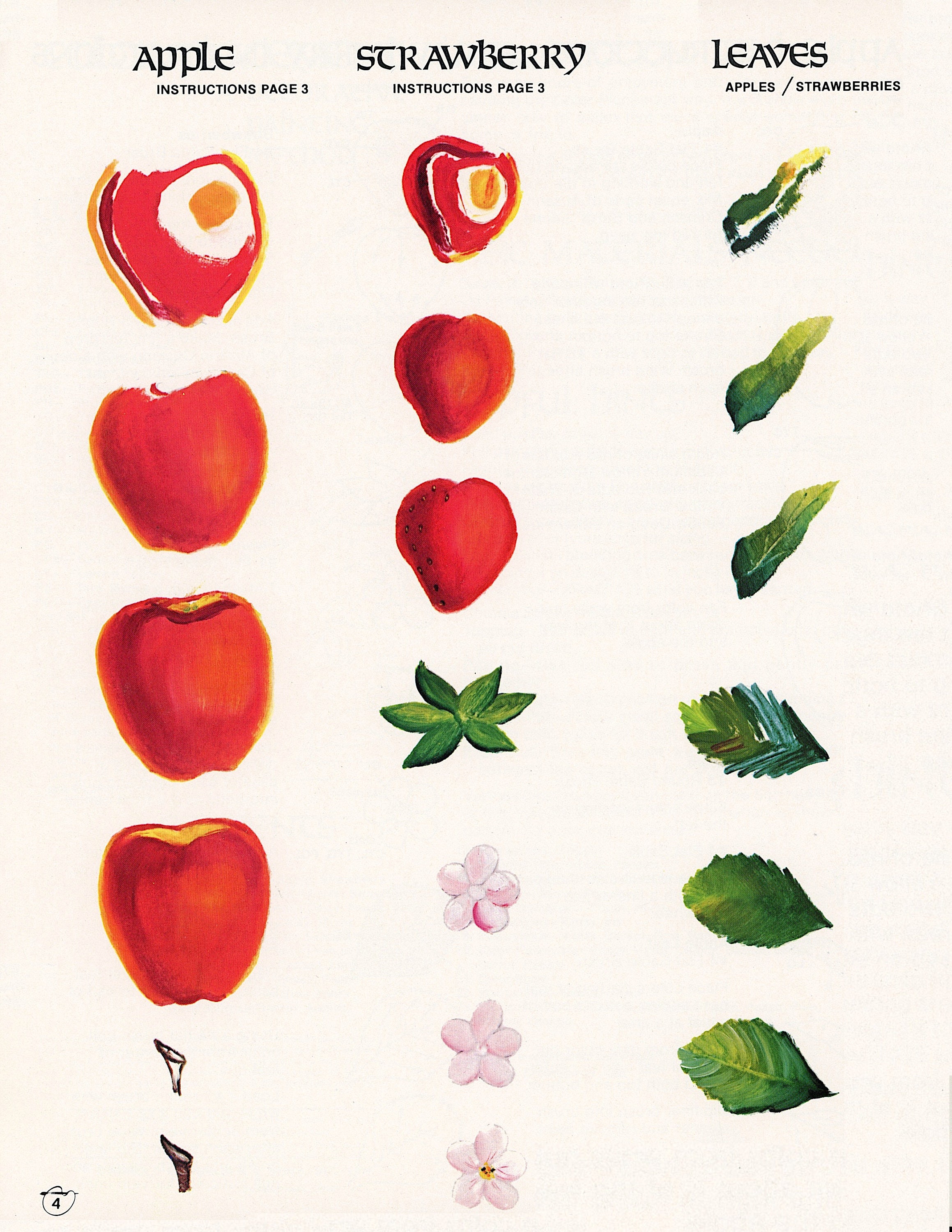 1975 Color Placement Painting DIY 1970s Decor Instant Download - Etsy