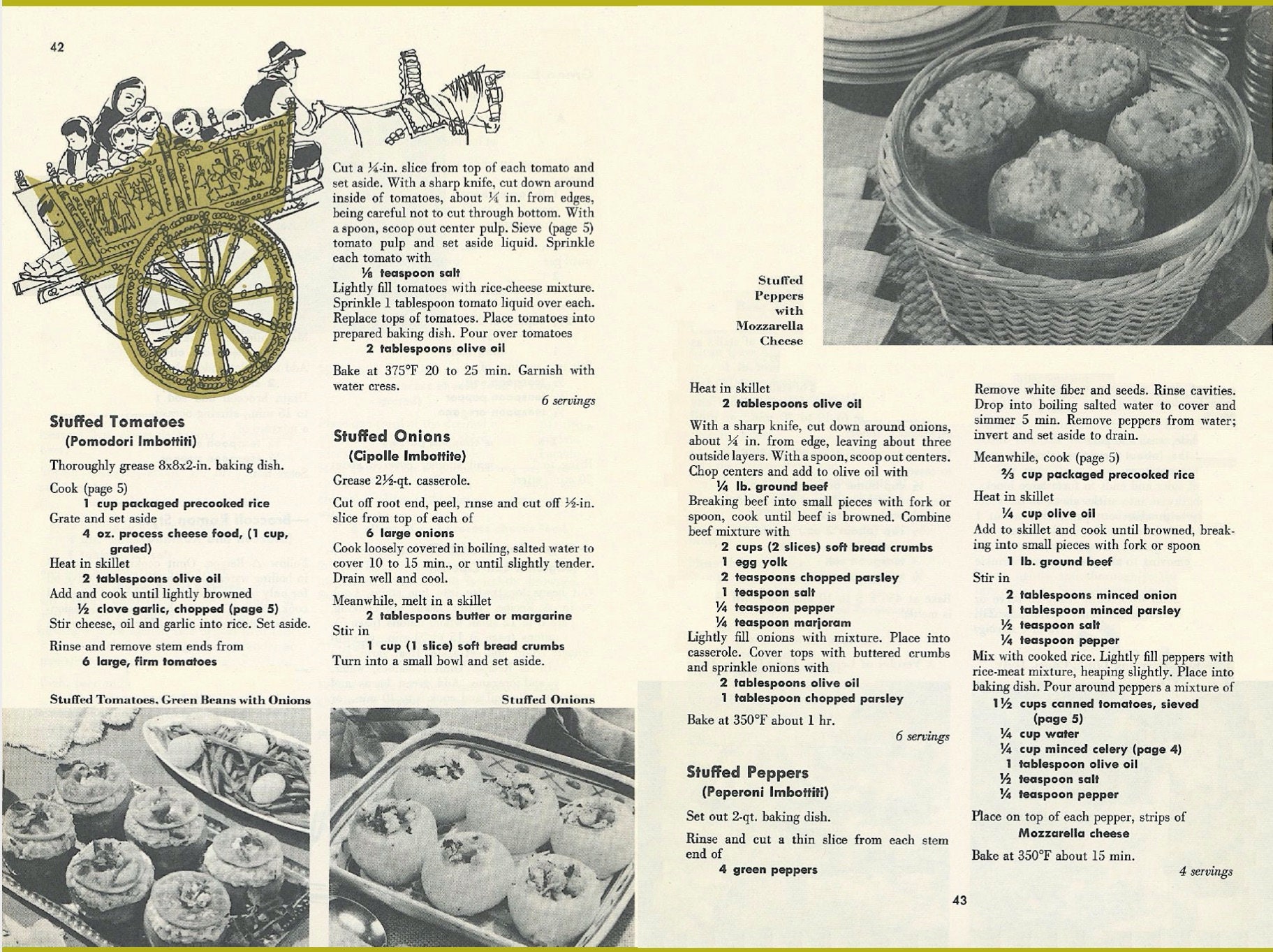 1955 the Italian Cook Book Culinary Arts Institute Instant - Etsy