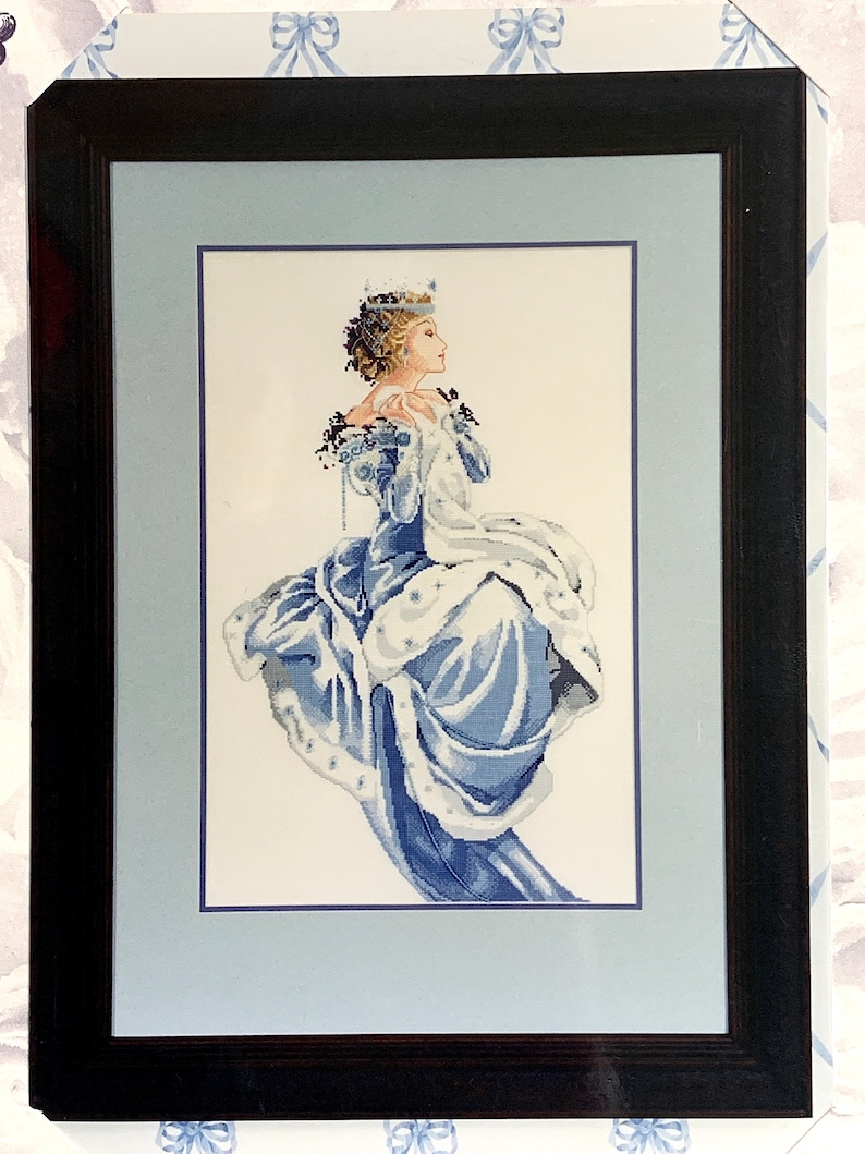 1995 Mirabilia Winter Queen Cross-stitch Pattern Pattern Cross Stitch ...