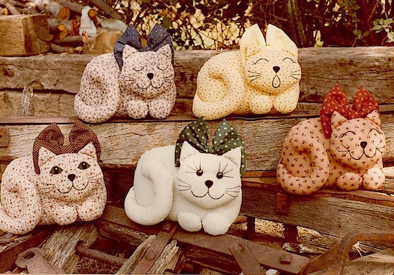 Calico Kitten Pattern Instant Download Digital Booklet Folk | Etsy