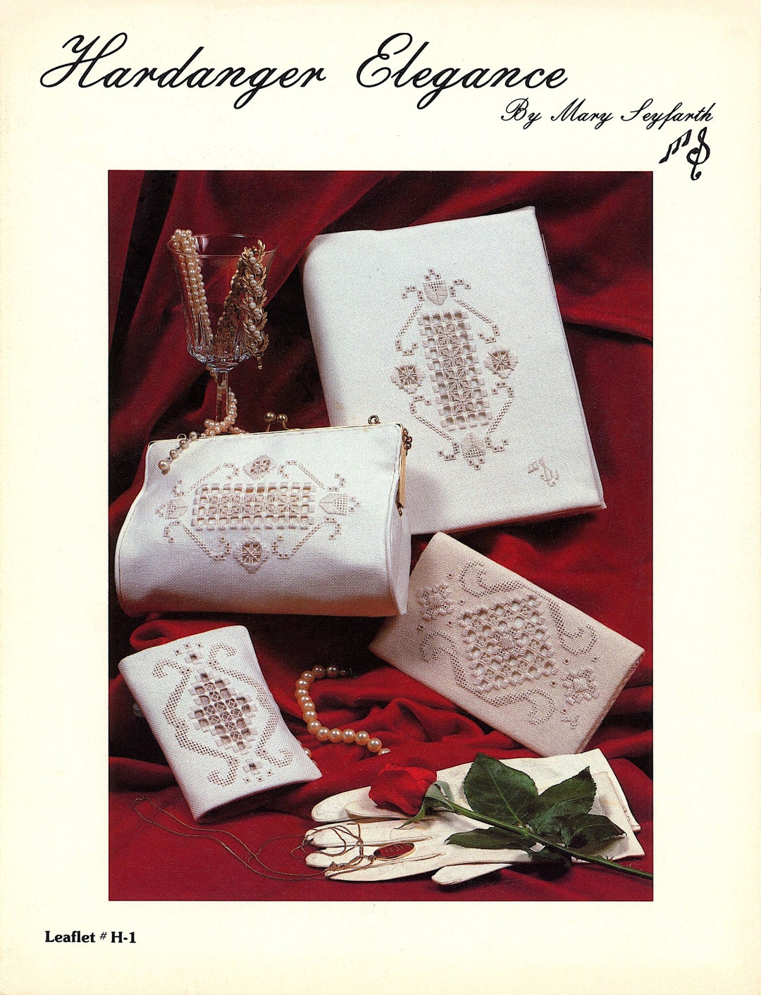 1982 Hardanger Elegance Needlepoint Charts RARE Hardanger Embroidery ...