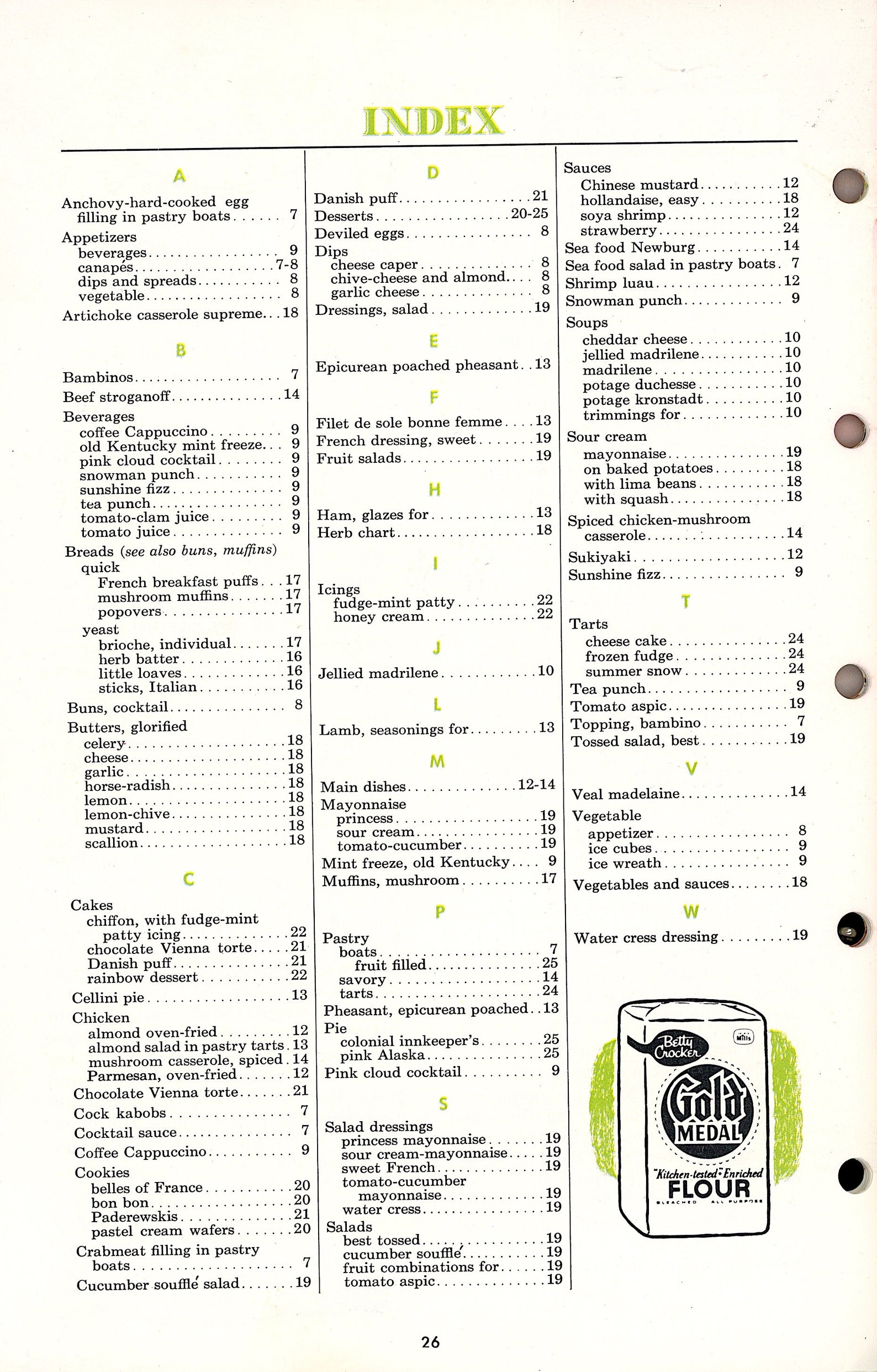 Betty Crocker’s Frankly Fancy Foods Recipe Book 112 Recipes Instant ...