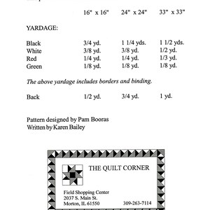 1996 the Piano Quilt Pattern Wallhanging Quilt in A Day Design Instant ...