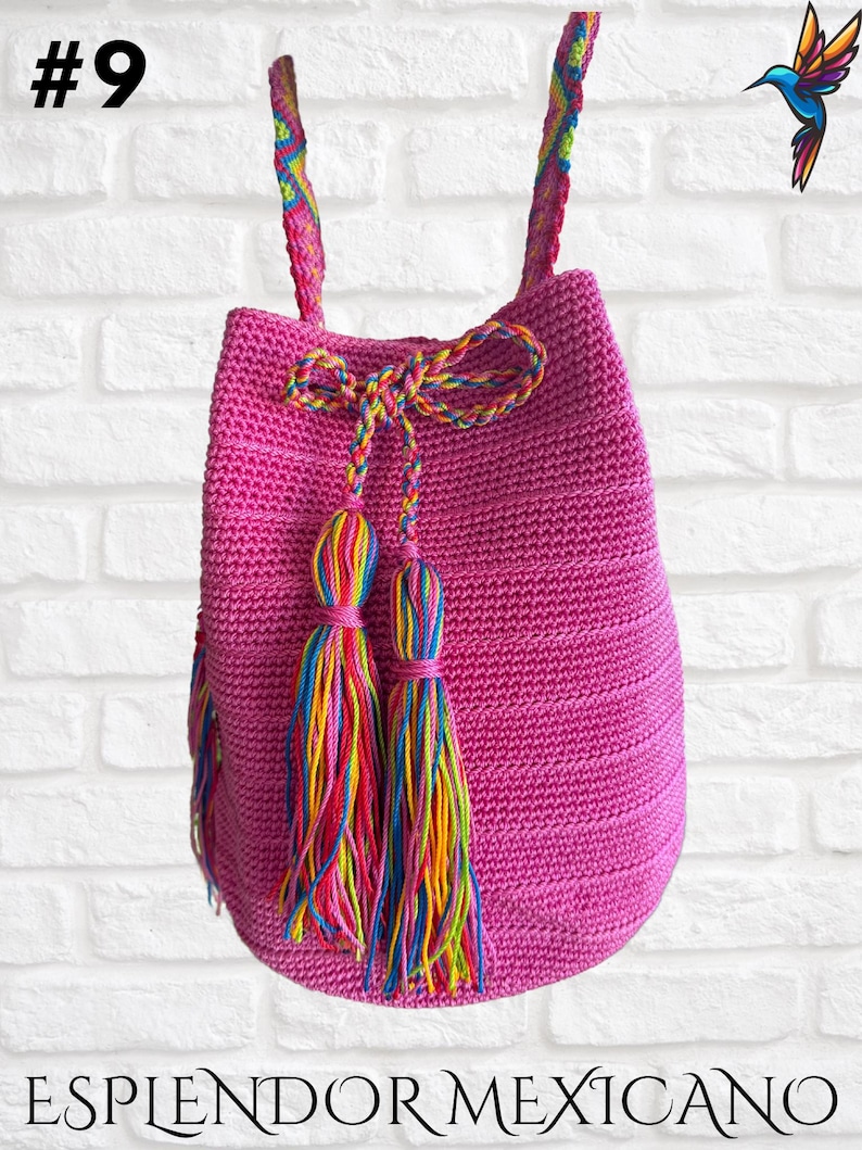 Mexican Handmade Crossbody Tote Bag / Mexican Artisanal Purse / Boho ...