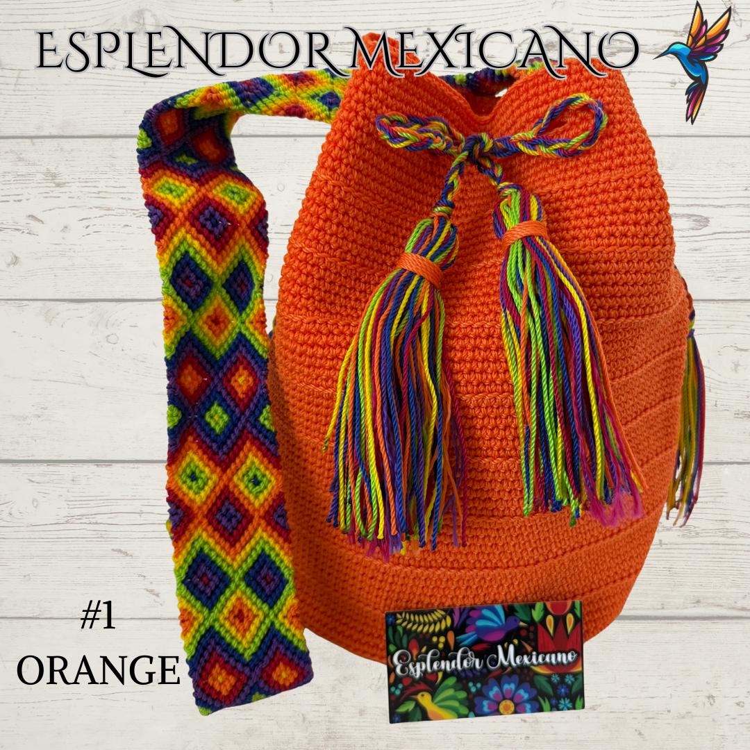 Mexican Handmade Crossbody Tote Bag / Mexican Artisanal Purse / Boho ...