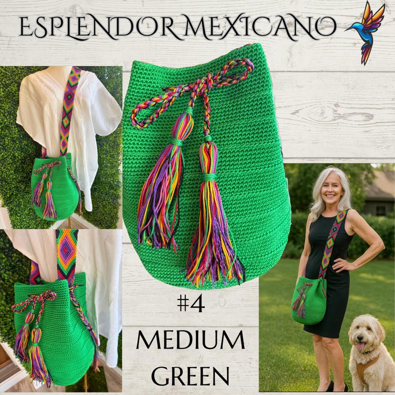 Mexican Handmade Crossbody Tote Bag / Mexican Artisanal Purse / Boho ...