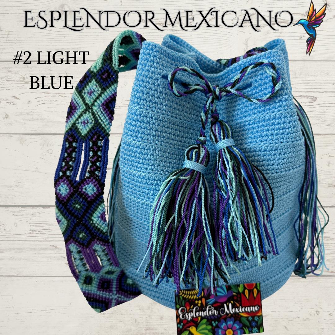Mexican Handmade Crossbody Tote Bag / Mexican Artisanal Purse / Boho ...