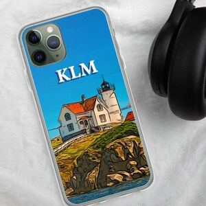 Nubble Lighthouse Maine Nautical iPhone Case - Etsy
