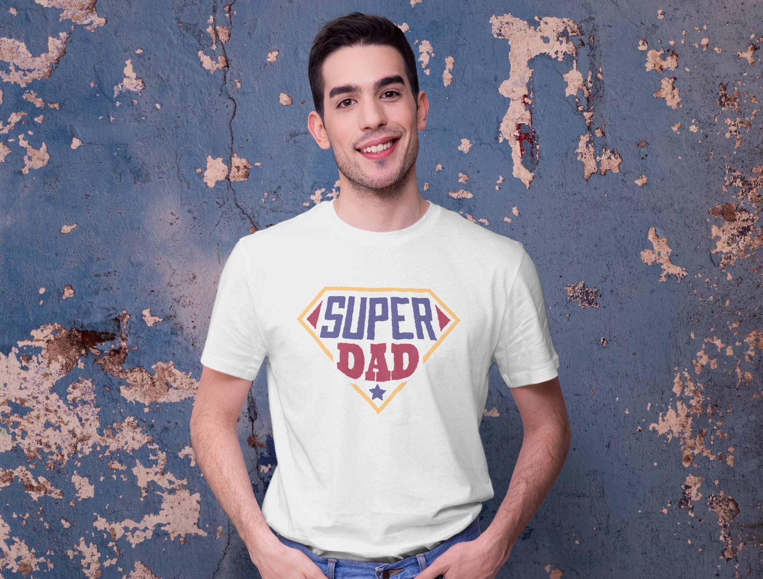 Superdad Shirt Super Dad Shirt Father's Day Gift Dad - Etsy