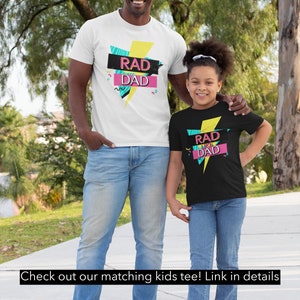 Rad Dad Shirt Retro 90s Dad Shirt 80s Dad Shirt - Etsy