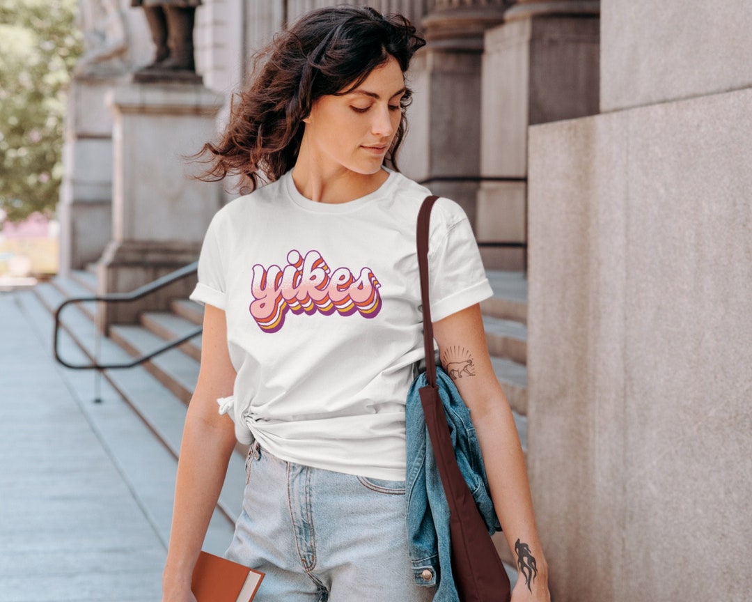 Yikes Shirt | Retro Yikes T-shirt | Funny Yikes Tee - Etsy