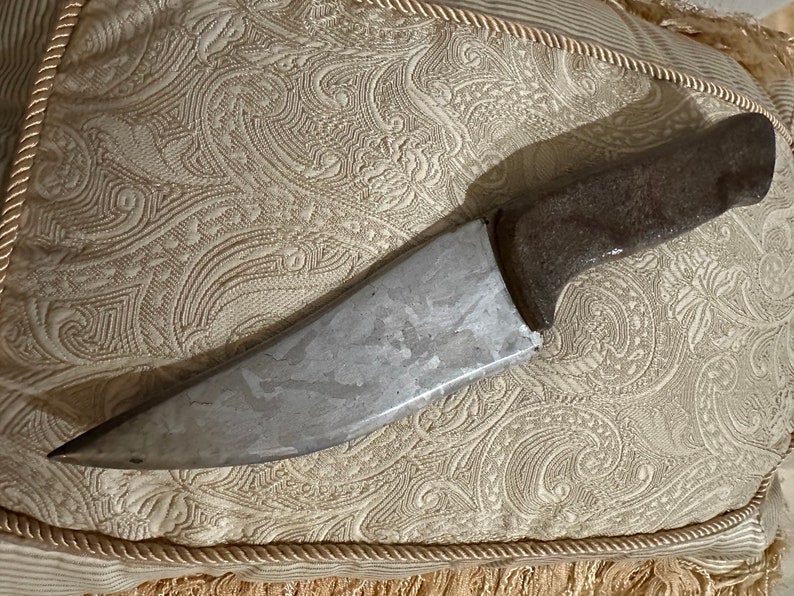 Meteorite Knife LARGE With Dinosaur Bone Handle Very Rare - Etsy