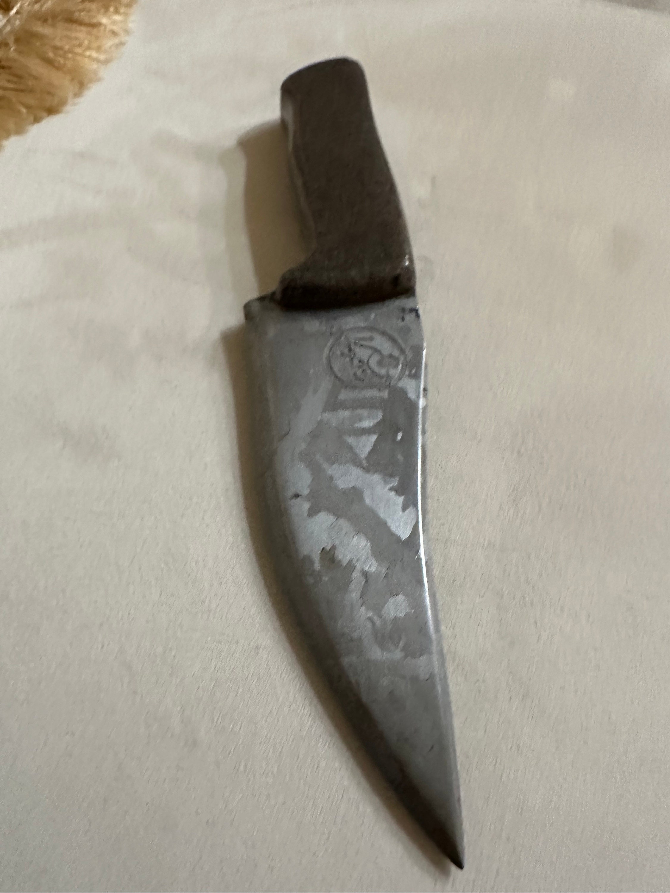 Meteorite Knife LARGE With Dinosaur Bone Handle Very Rare - Etsy